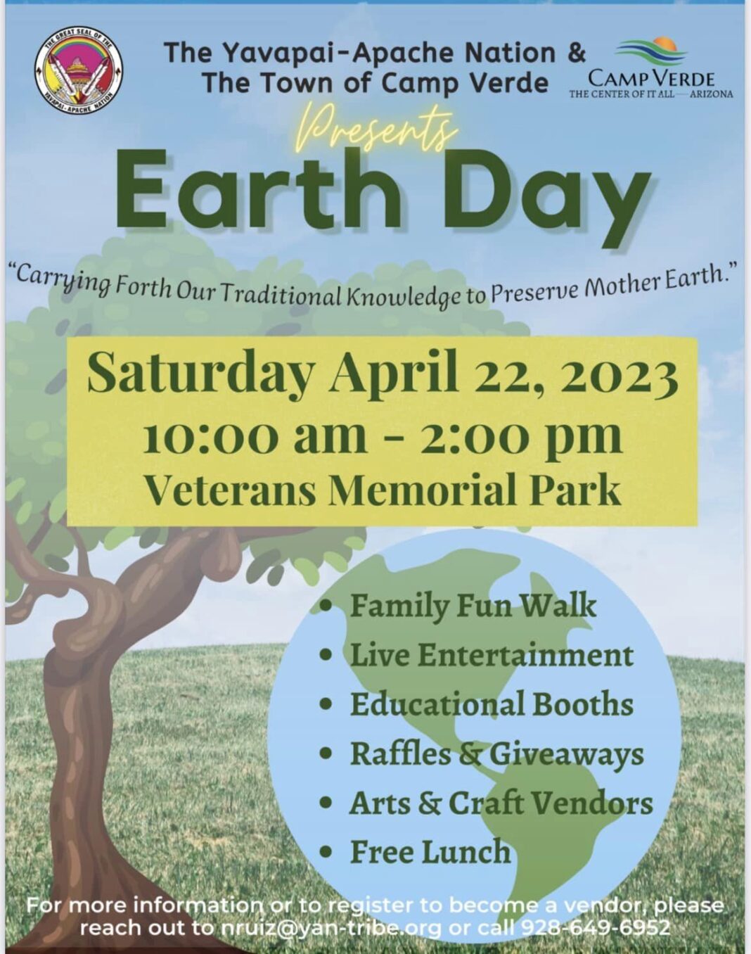 Camp Verde and Yavapai-Apache Nation to celebrate Earth Day - Journalaz.com